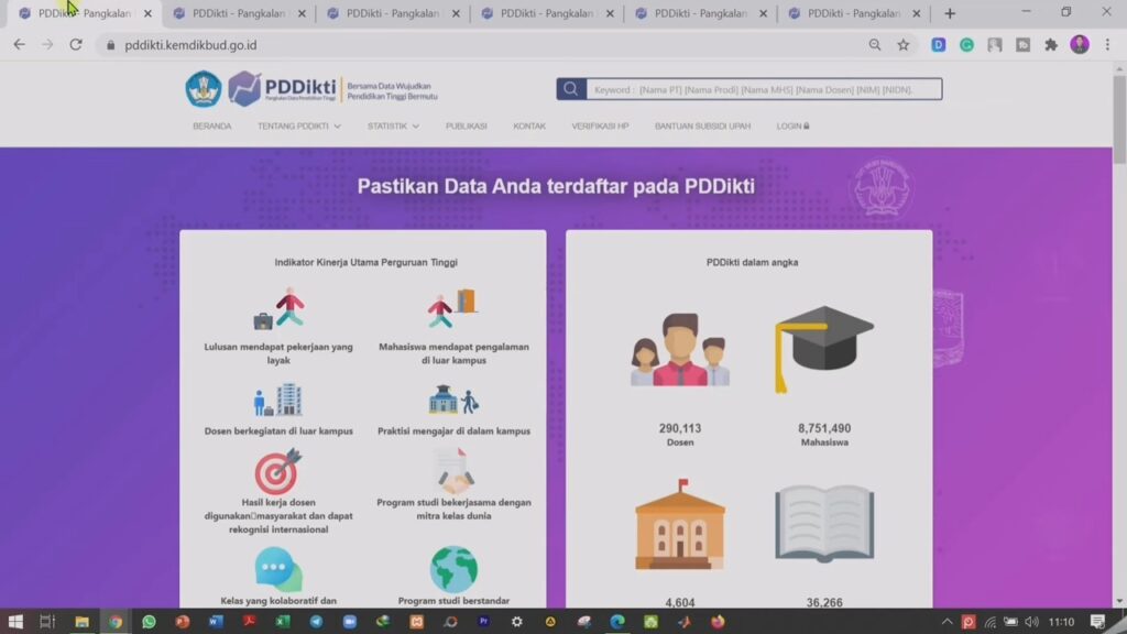 Bagaimana Cara Cek Data Mahasiswa di Forlap Dikti? - Data Pendidikan